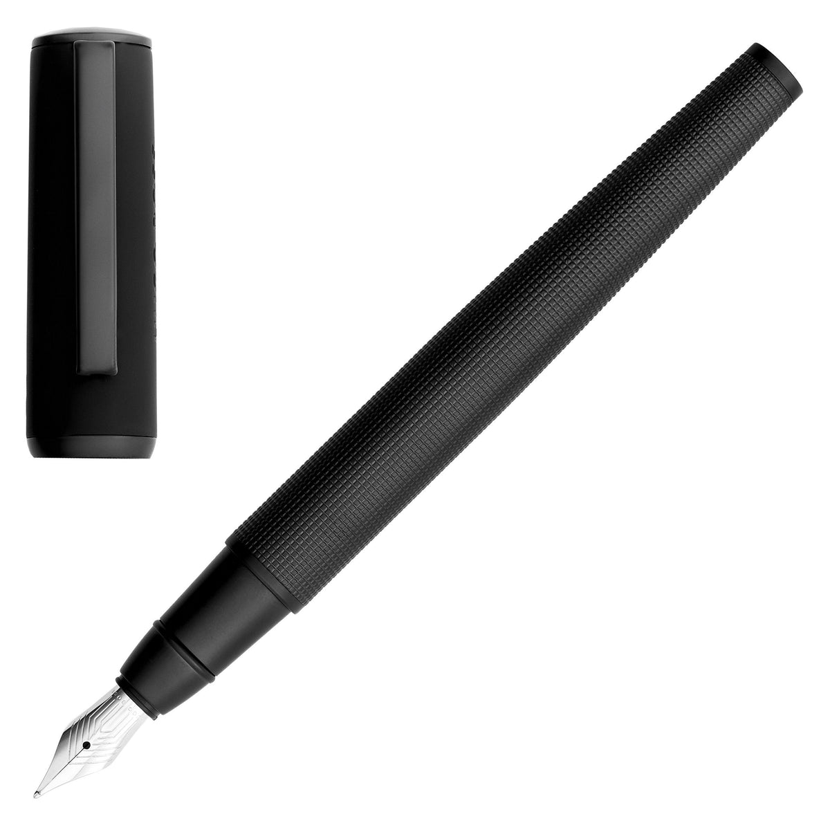 Prestige writing instrument HUGO BOSS Iconic Black Fountain pen Arche ...
