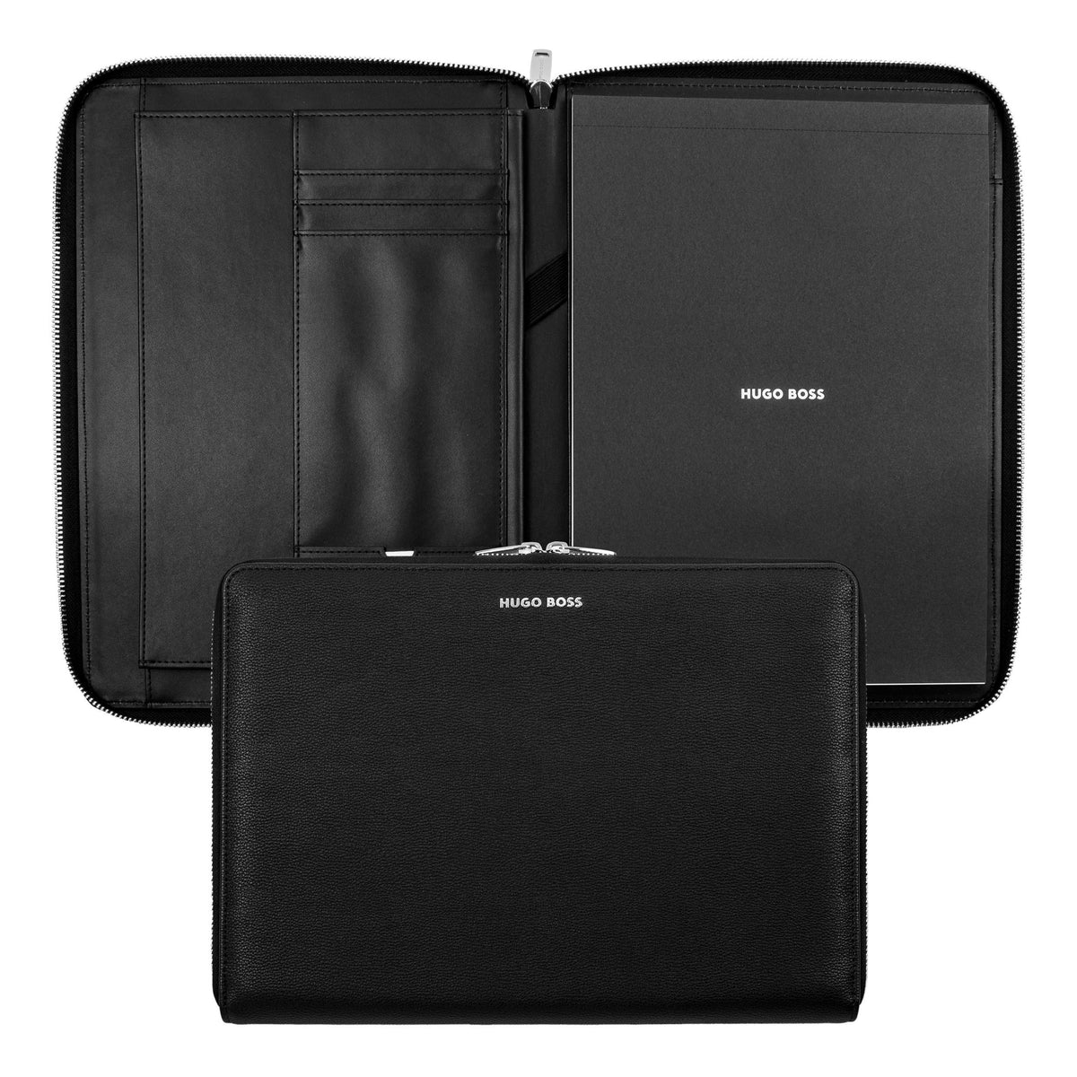 Exquisite folders HUGO BOSS Black A4 zip Conference folder Pure Iconic ...