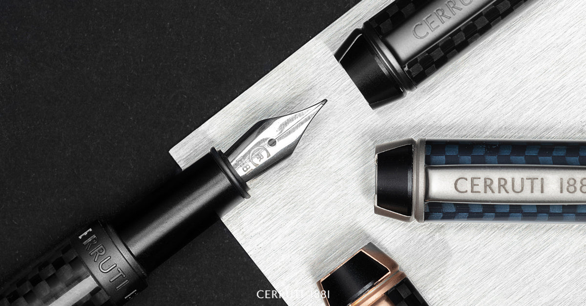 CERRUTI 1881 Pens | CERRUTI 1881 Gun Fetter Rollerball Pen – Luxury ...
