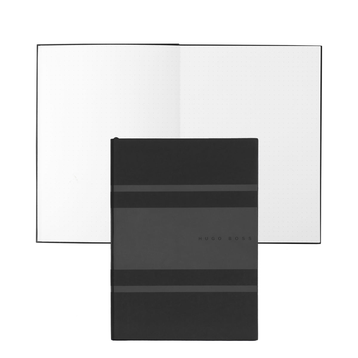 Branded gifts HUGO BOSS A5 notebook essential Gear Matrix Black Dots ...