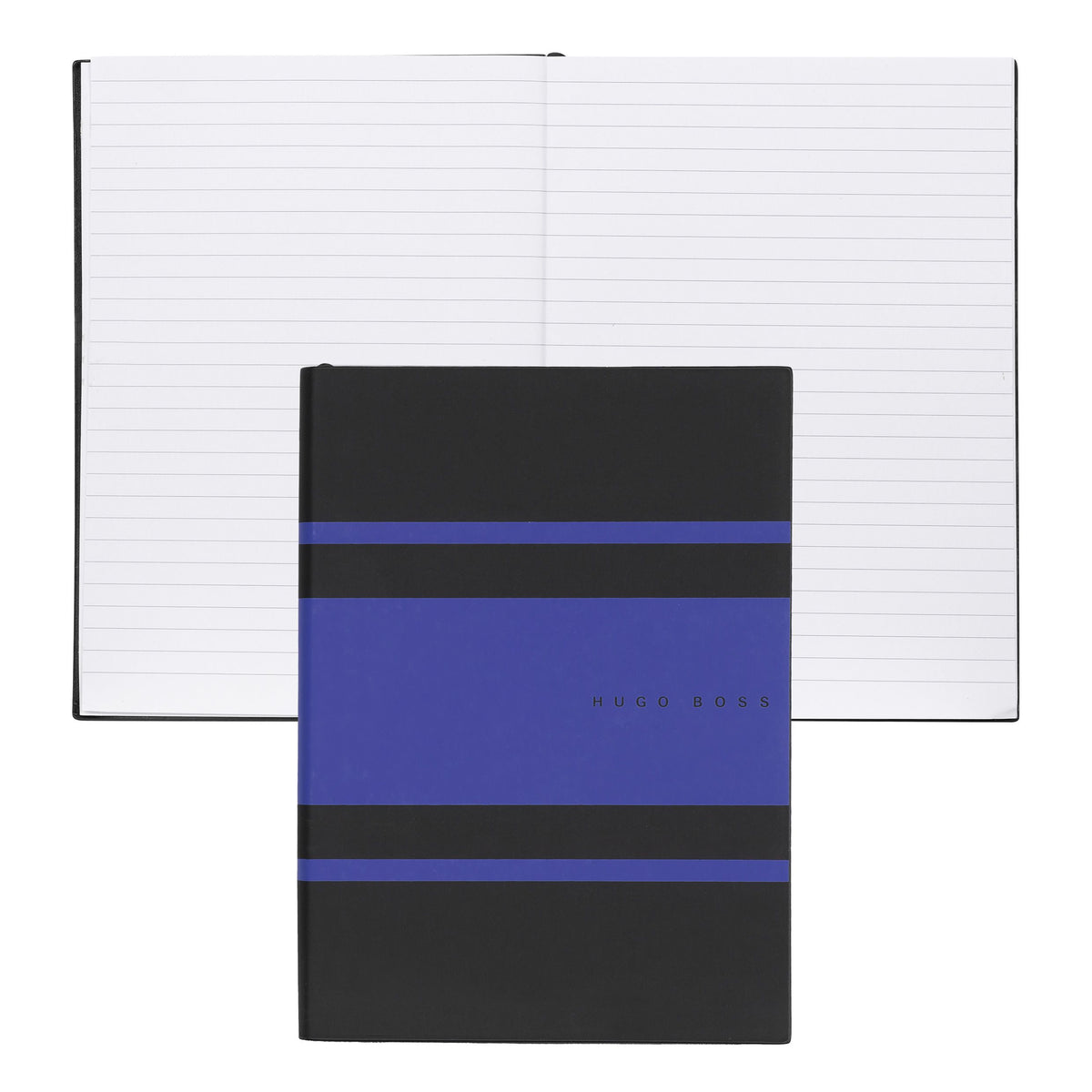 Elegant notepad Hugo Boss A5 notebook essential Gear Matrix Blue Lined ...
