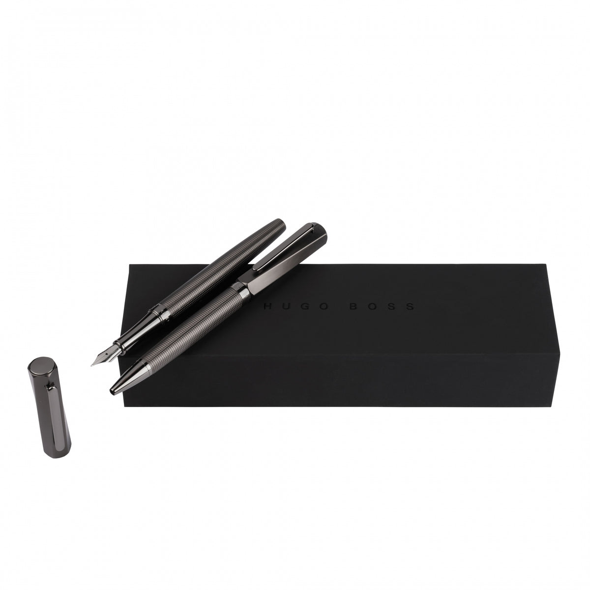 HUGO BOSS Pen Gift Set for HIM | Twist | ballpoint pen & fountain pen ...