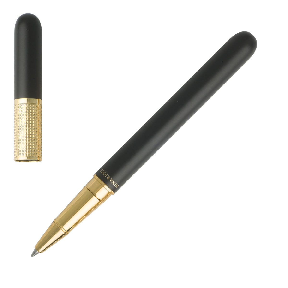 Nina Ricci Rollerball pen Maillon Black | Luxury corporate gifts ...