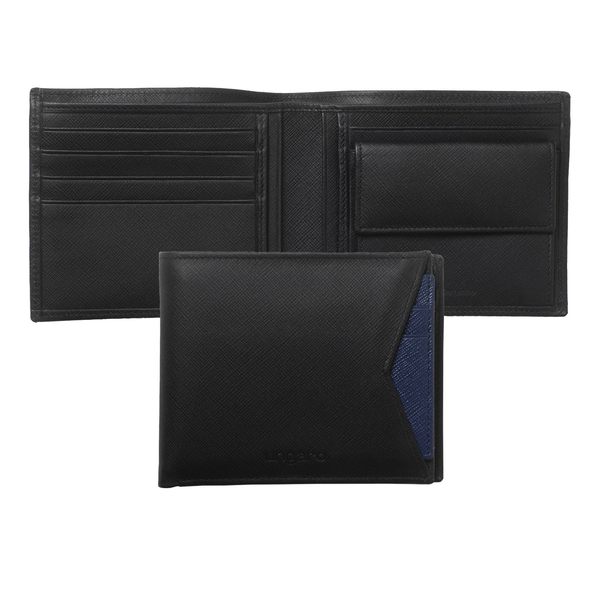 Designer wallets for men Ungaro Fashion blue money wallet Cosmo ...
