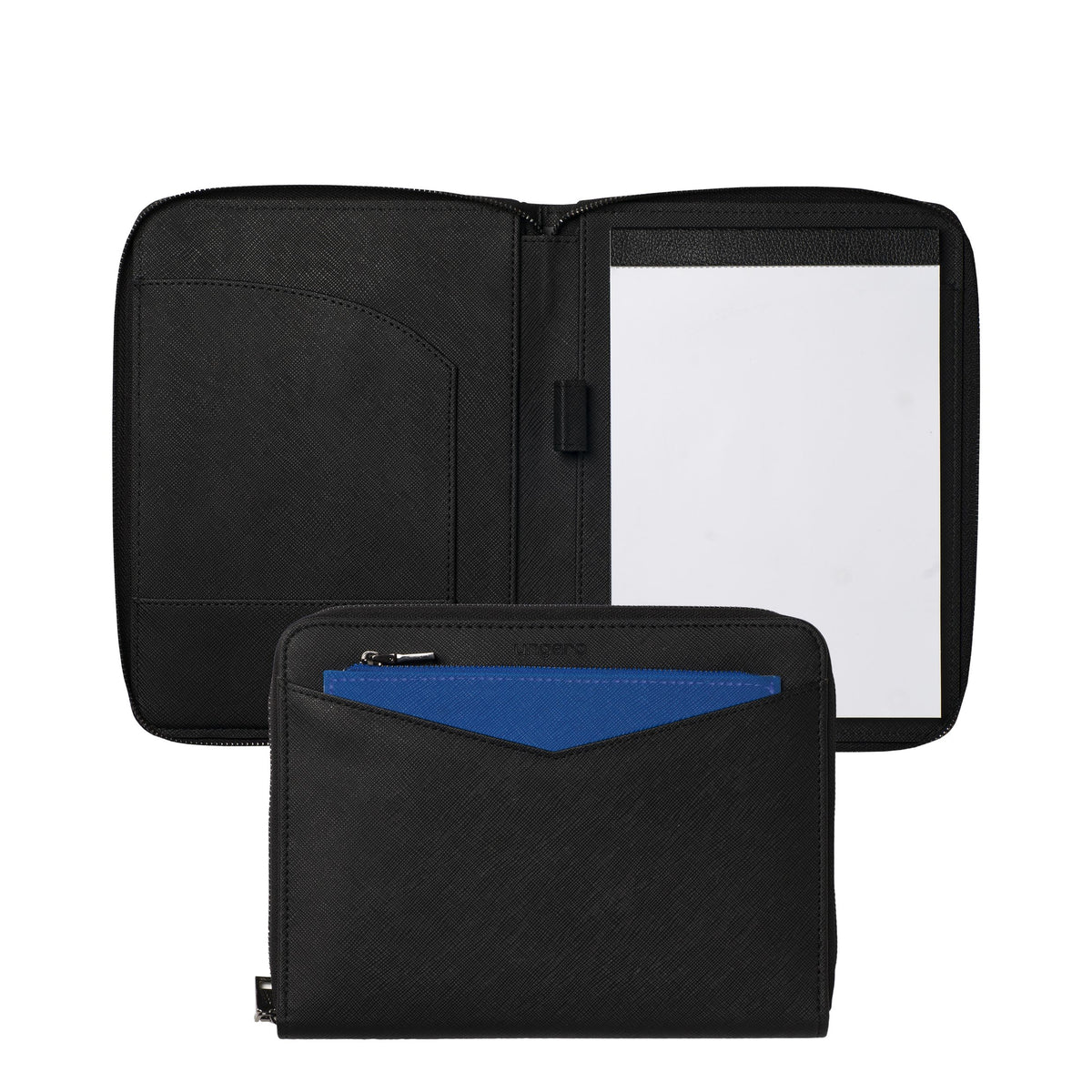 Luxury corporate gifts from Ungaro blue A5 Conference folder Cosmo ...